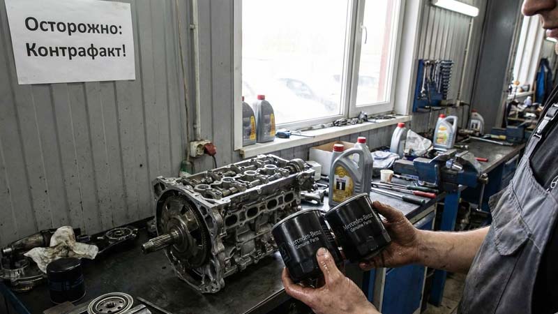 Контрафакт масел и ремонт двигателей Mercedes M264/M256 в России